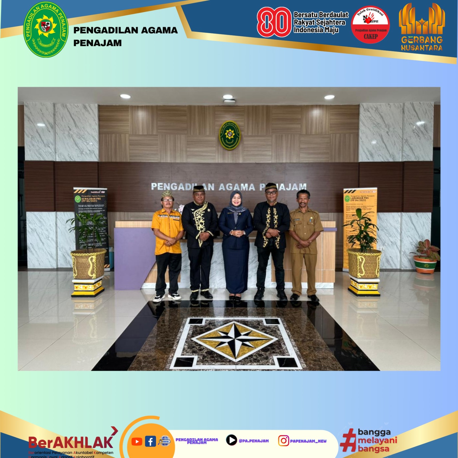 Wakil Ketua Pengadilan Agama Penajam Apresiasi Pelestarian Kearifan ...